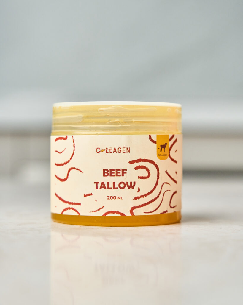 Beef Tallow 100% Natural (200ml) - Collagen